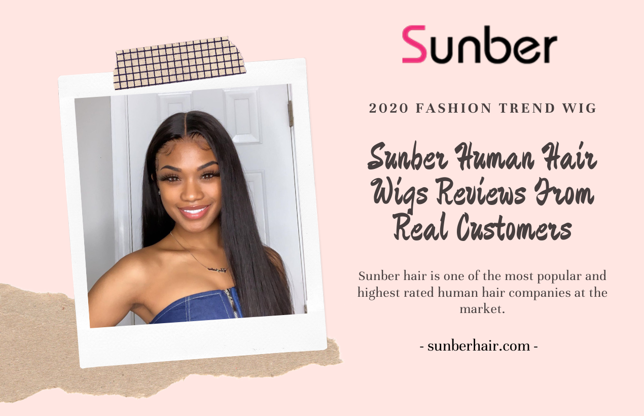Sunber Real Hair Wigs Customer Reviews