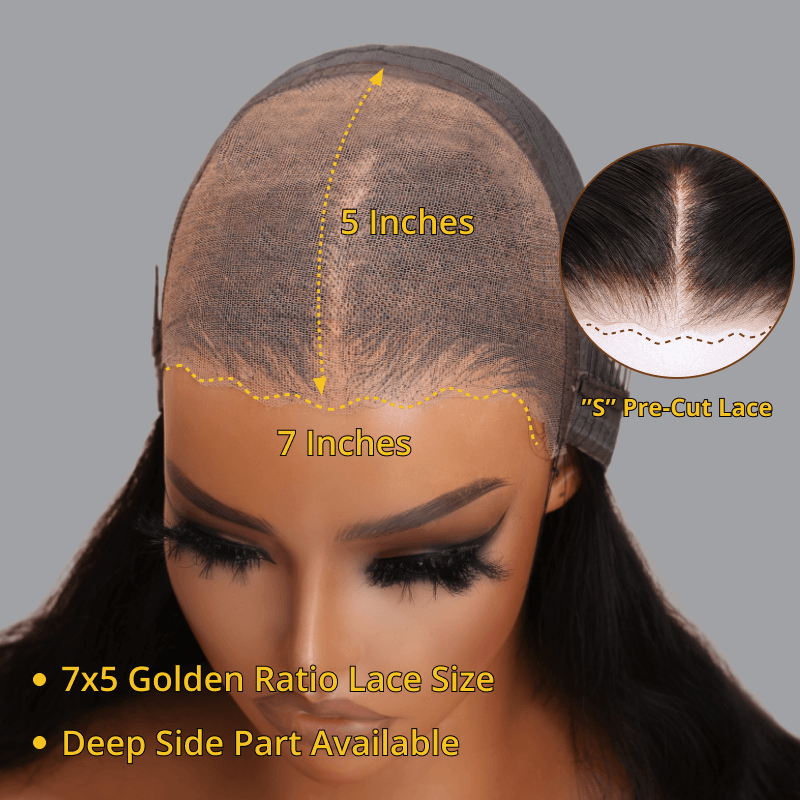 Bleached Knots Jerry Curly 7x5 Lace Wigs – Sunber