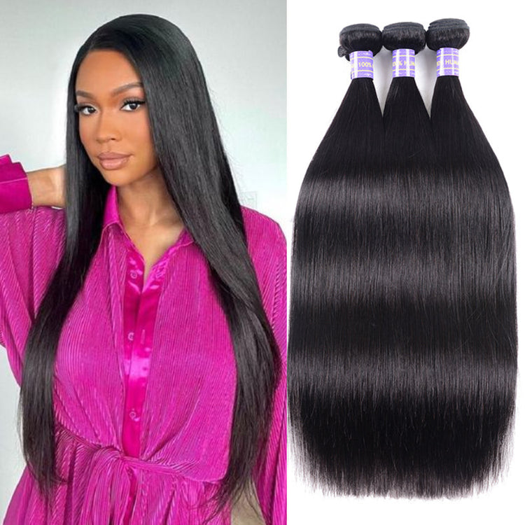 Sleek Straight Remy Hair Extensions – Sunber