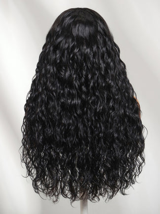 Sunber 13x4 Pre Everything Micro Water Wave Natural Ripple Curl Organi