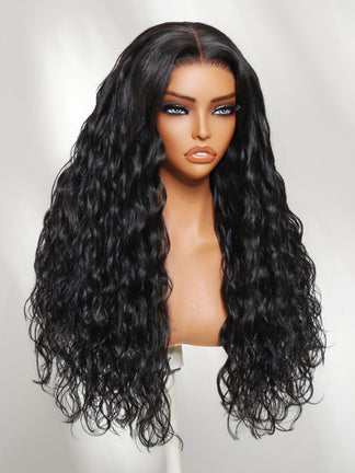 Sunber 13x4 Pre Everything Micro Water Wave Natural Ripple Curl Organi